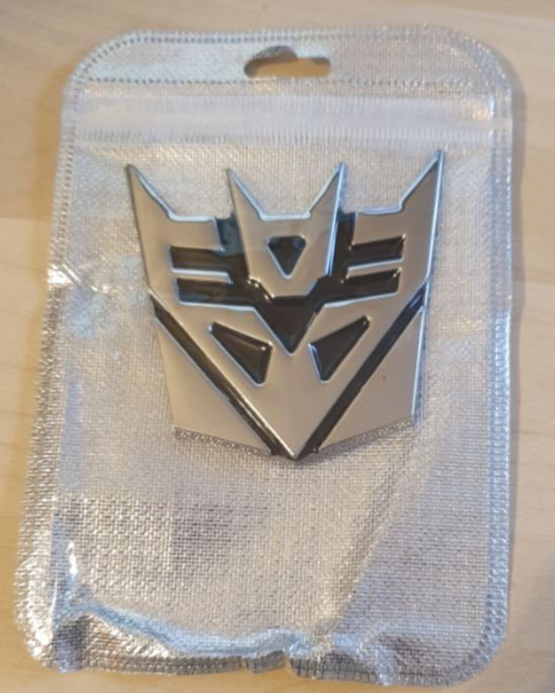 NEW 3D Metal Car Stickers Transformers Decepticon emblem Tail | Etsy
