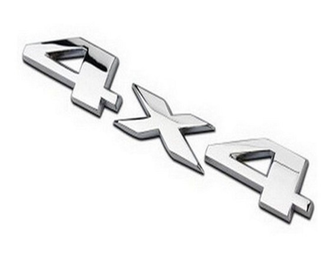 NEW Quality 3D Matel 4x4 Four Wheel Drive Car Sticker Logo Emblem Badge ...