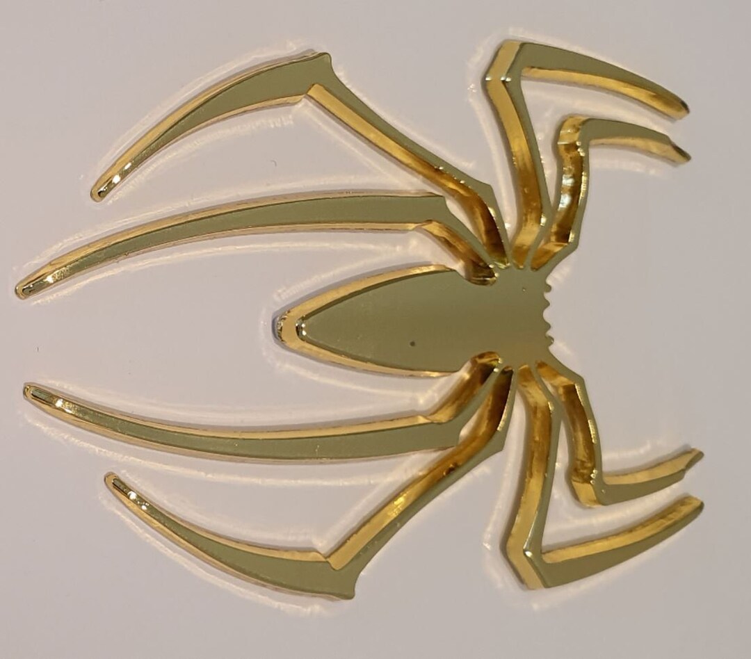 Quality Metal 3D Car Stickers Spider Emblem Chrome Truck Motorcyle ...