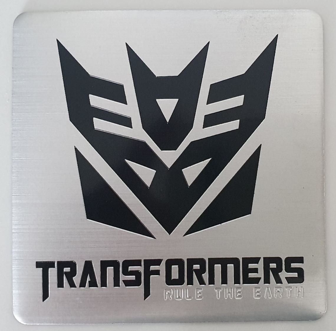 New Aluminum Car Sticker Cool Autobots Logo Badge Transformers - Etsy