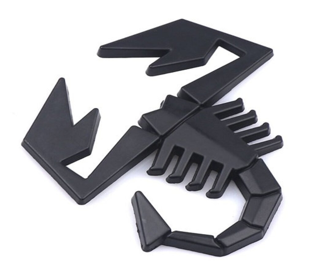 3D Quality Scorpion Shape Metal Car Styling Rear Emblem Badge Decal ...