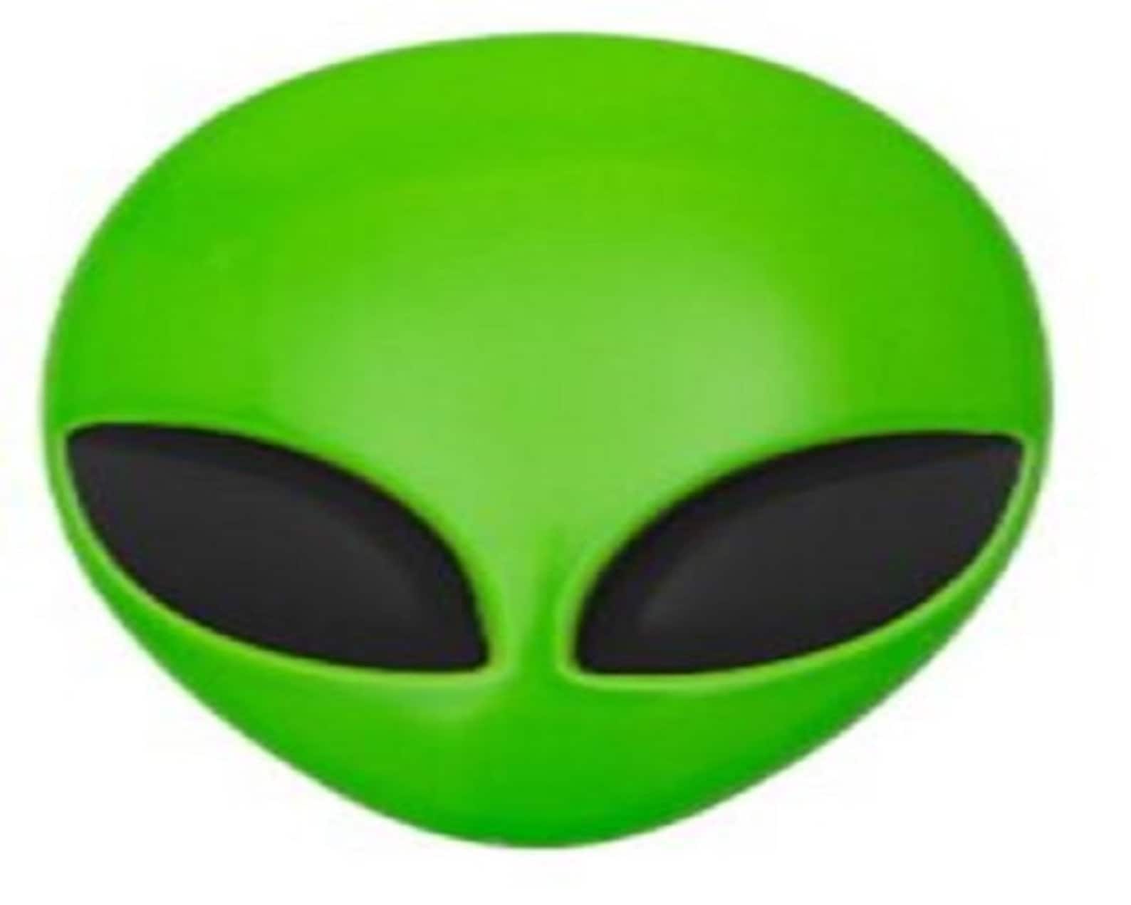 Metal 3D Quality Alienware Alien Head Car Decals Sticker | Etsy