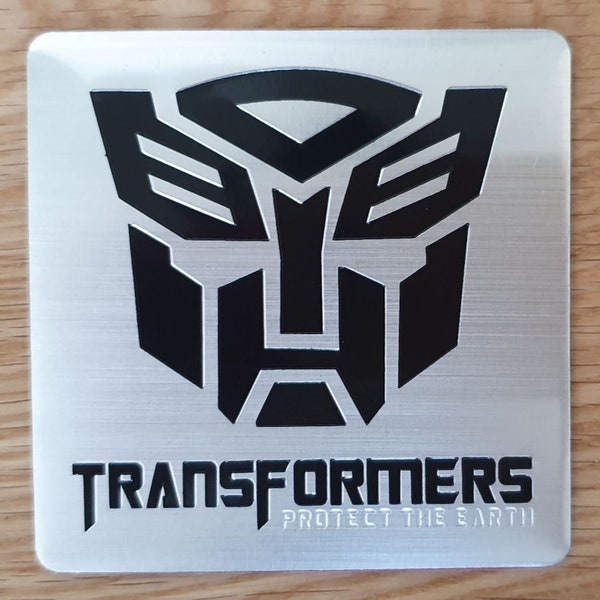 Transformers Car Badge - Etsy