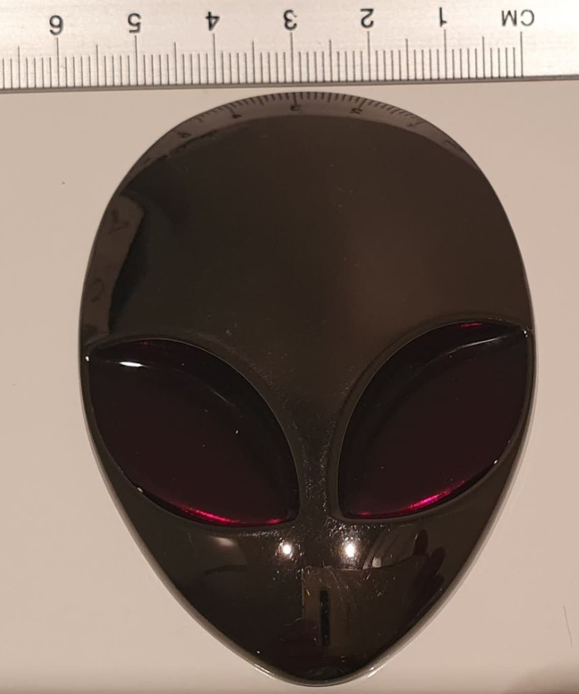 3D Metal Quality Alienware Alien Head Car UFO Decals Sticker - Etsy