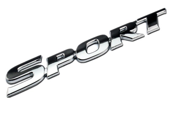 Quality 3D METAL SPORT Logo Car Sticker Emblem Badge Door | Etsy