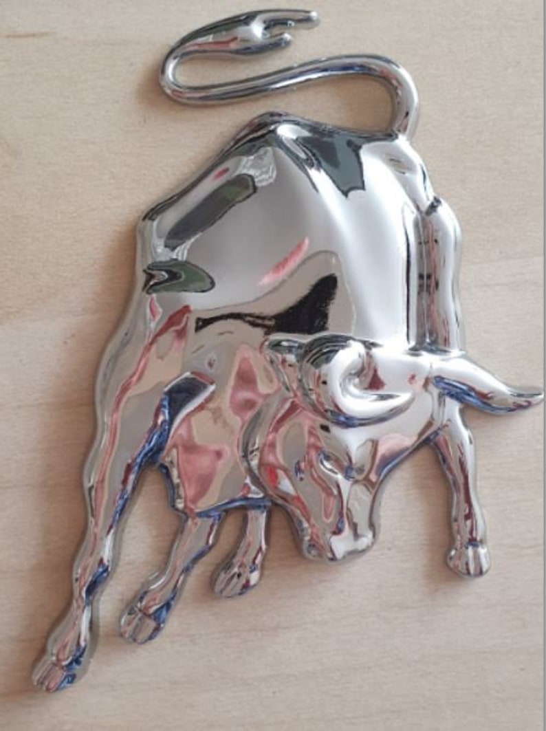 Quality 3D Metal Chrome Spanish Bull Ox Emblem Car Decal Truck - Etsy