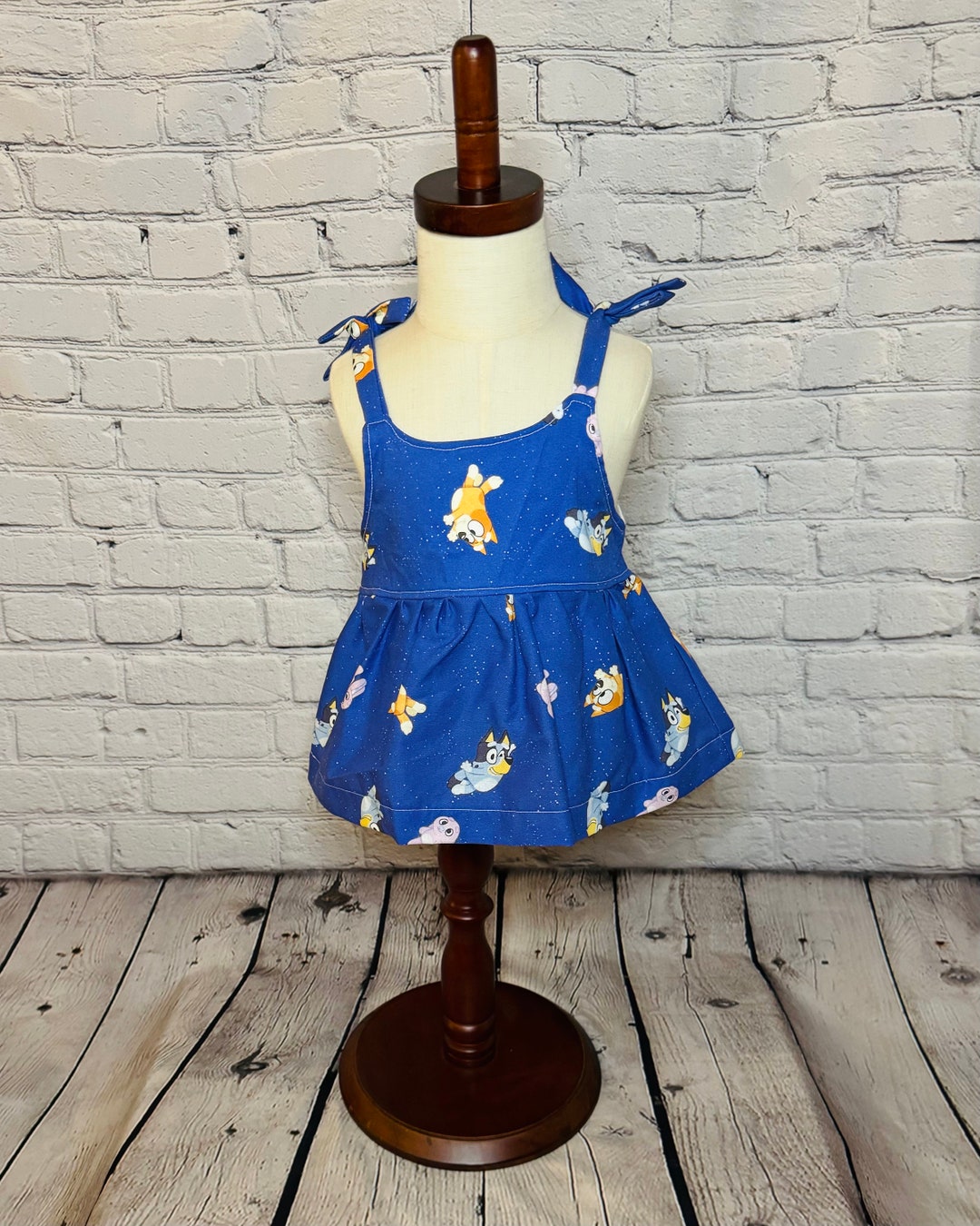 Bluey Sleepytime Tie Tunic - Etsy