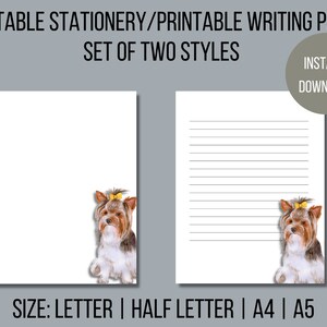 Rose Gold Glitter Effect Printable Letter Writing Paper, Gold Glitter ...