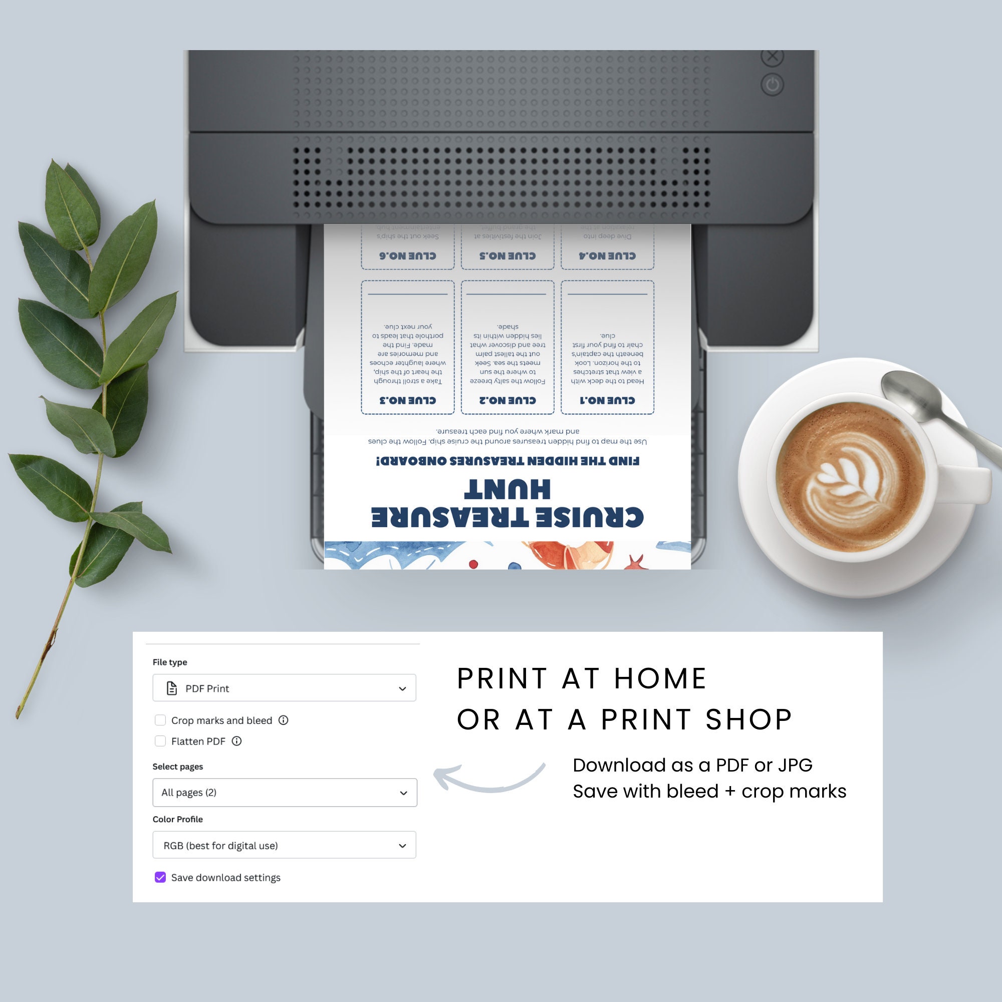 Kids Cruise Holiday Activity Sheet Printables, Instant Download, Kids ...