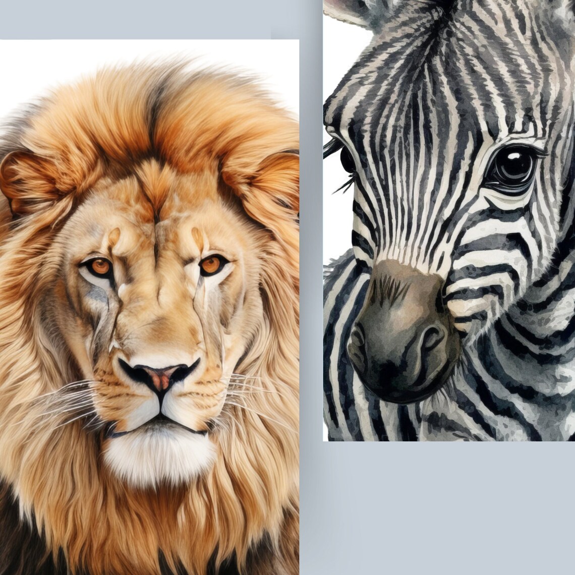 Printable Wild Animal Bookmarks Bundle, Jungle Book Page Tracker ...