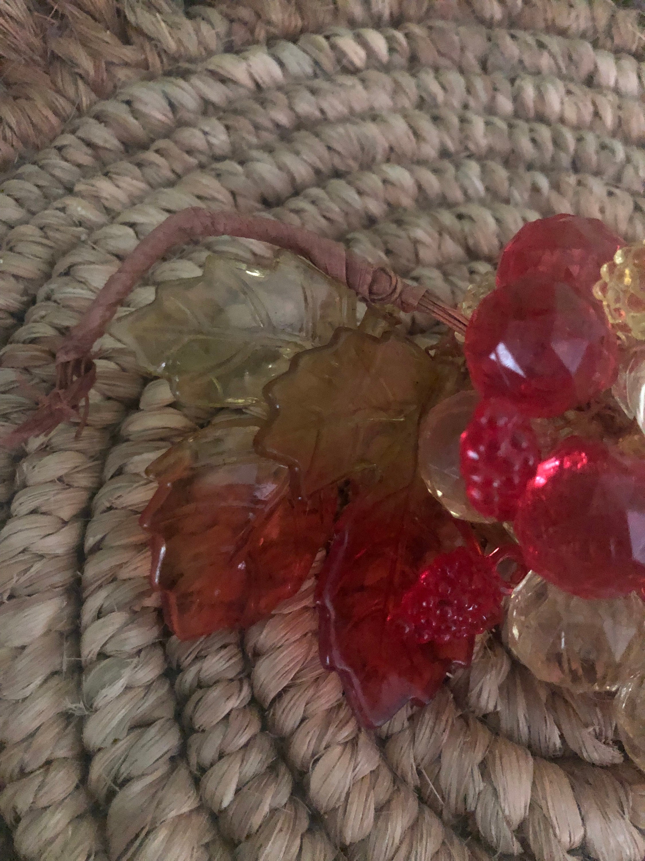 Vintage Lucite Grapes - Etsy