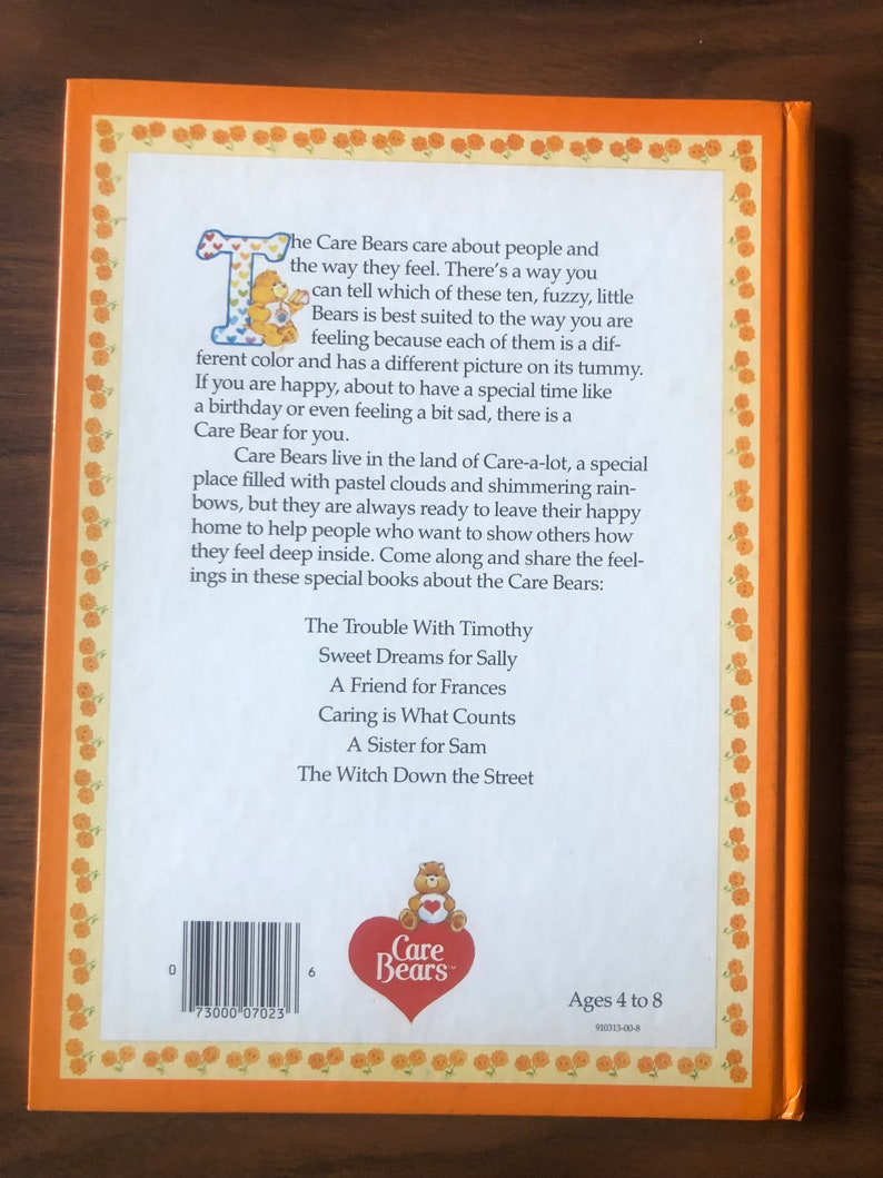Vintage Care Bears Book - Etsy