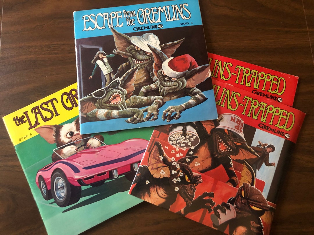 80s Gremlins Read a Long Books - Etsy