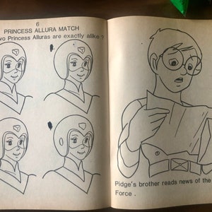 Voltron Coloring and Activity Book - Etsy