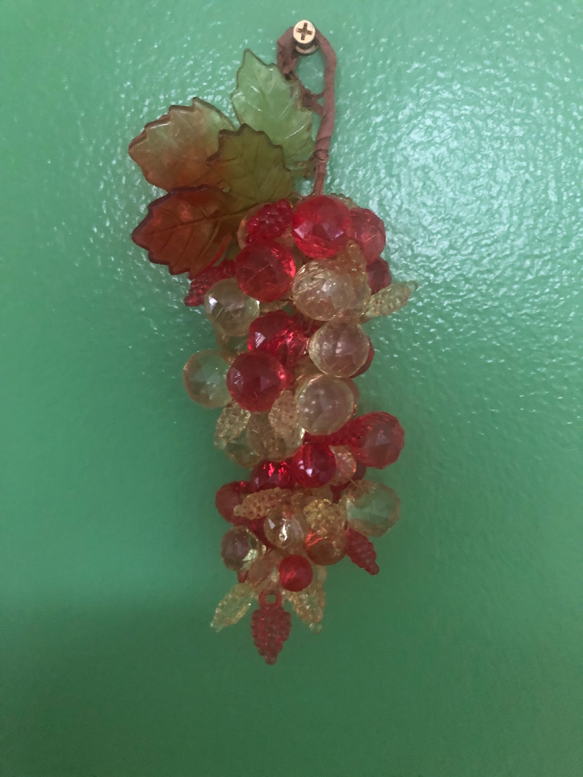 Vintage Lucite Grapes - Etsy