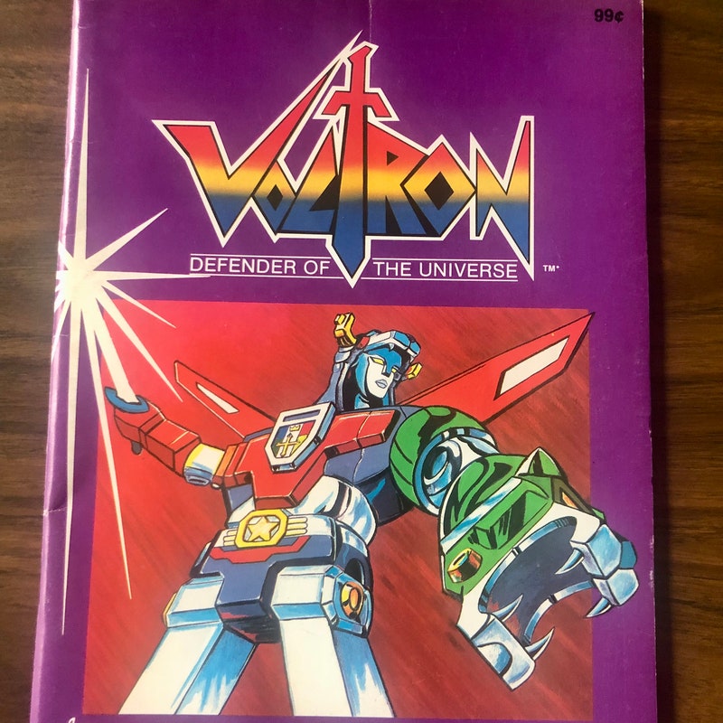 Voltron Cartoon - Etsy