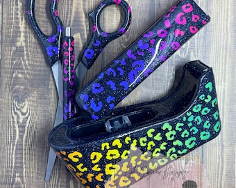 Leopard Office Desk Set - Etsy