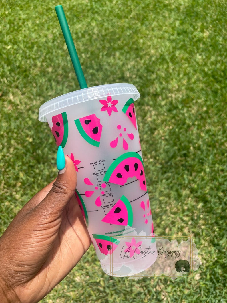 Starbucks Watermelon Cup | Venti Cold Cup | Starbucks Cold Cup ...