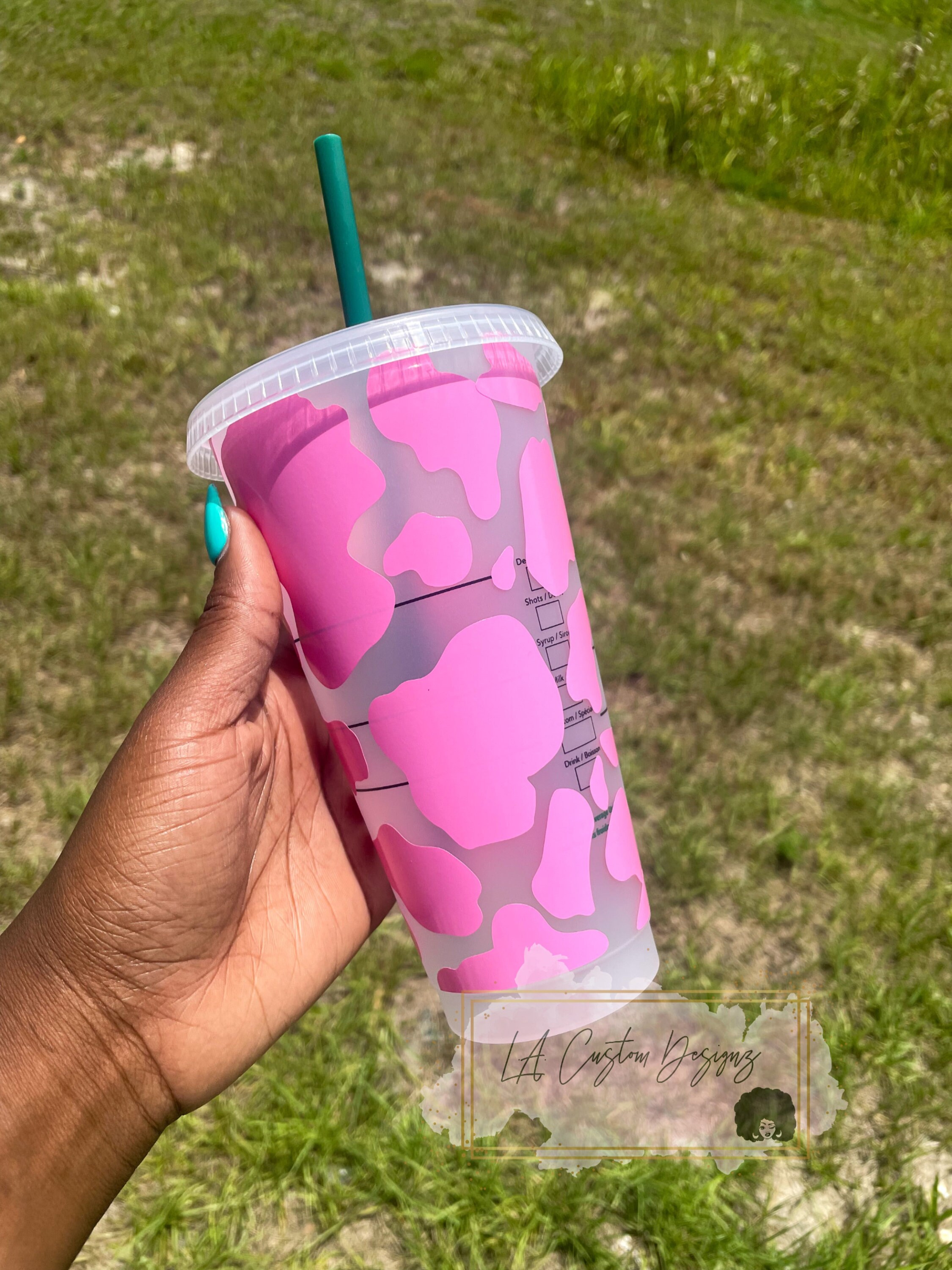 Starbucks Cow Cup With Name | Venti Cold Cup | Starbucks Cold Cup ...