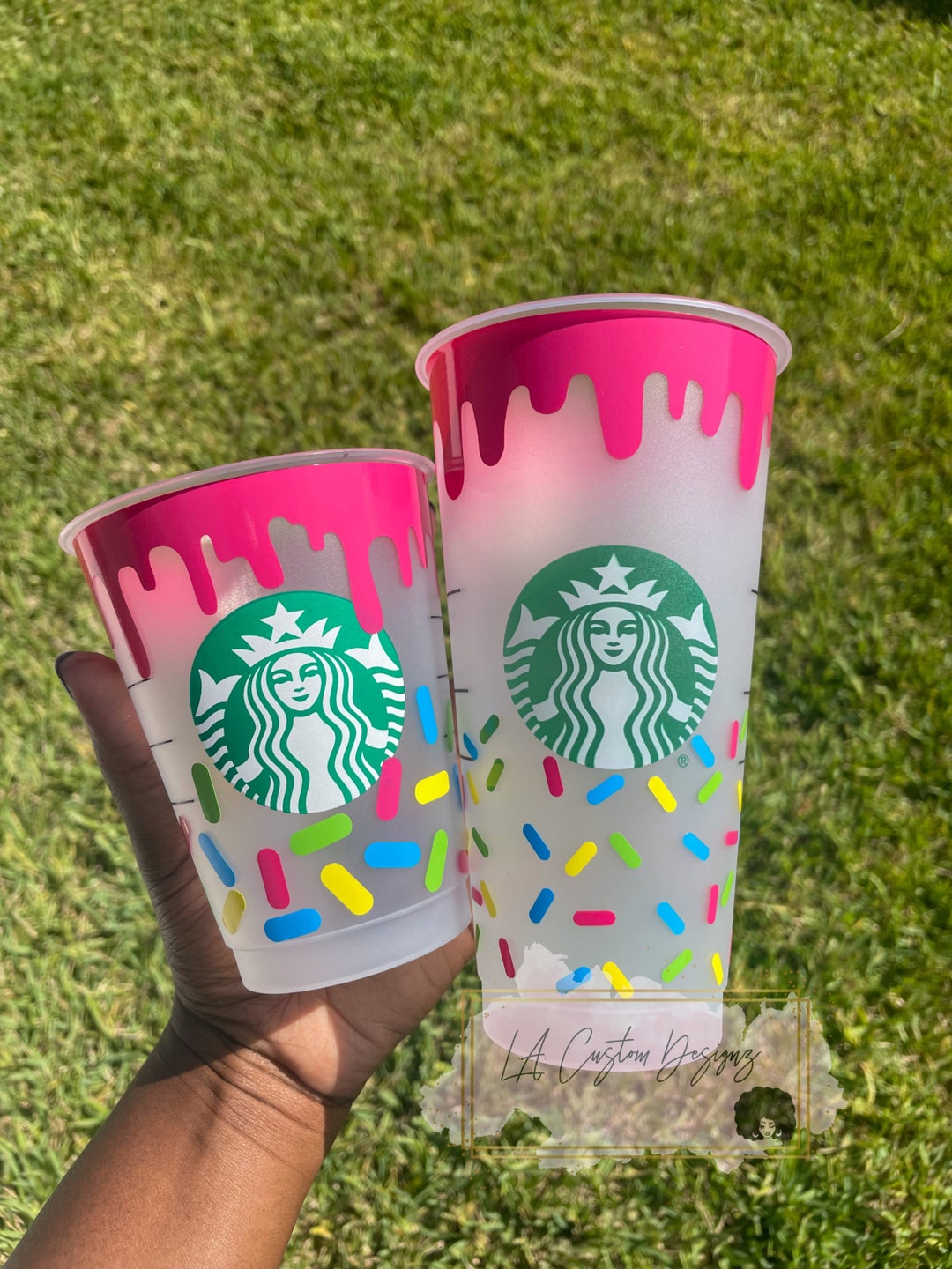 Starbucks Sprinkles and Drip Cup | Venti Cold Cup | Grande Cold Cup ...