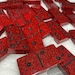 Custom Domino Set Chunky Pink Glitter Resin Dominoes Resin Game Set - Etsy