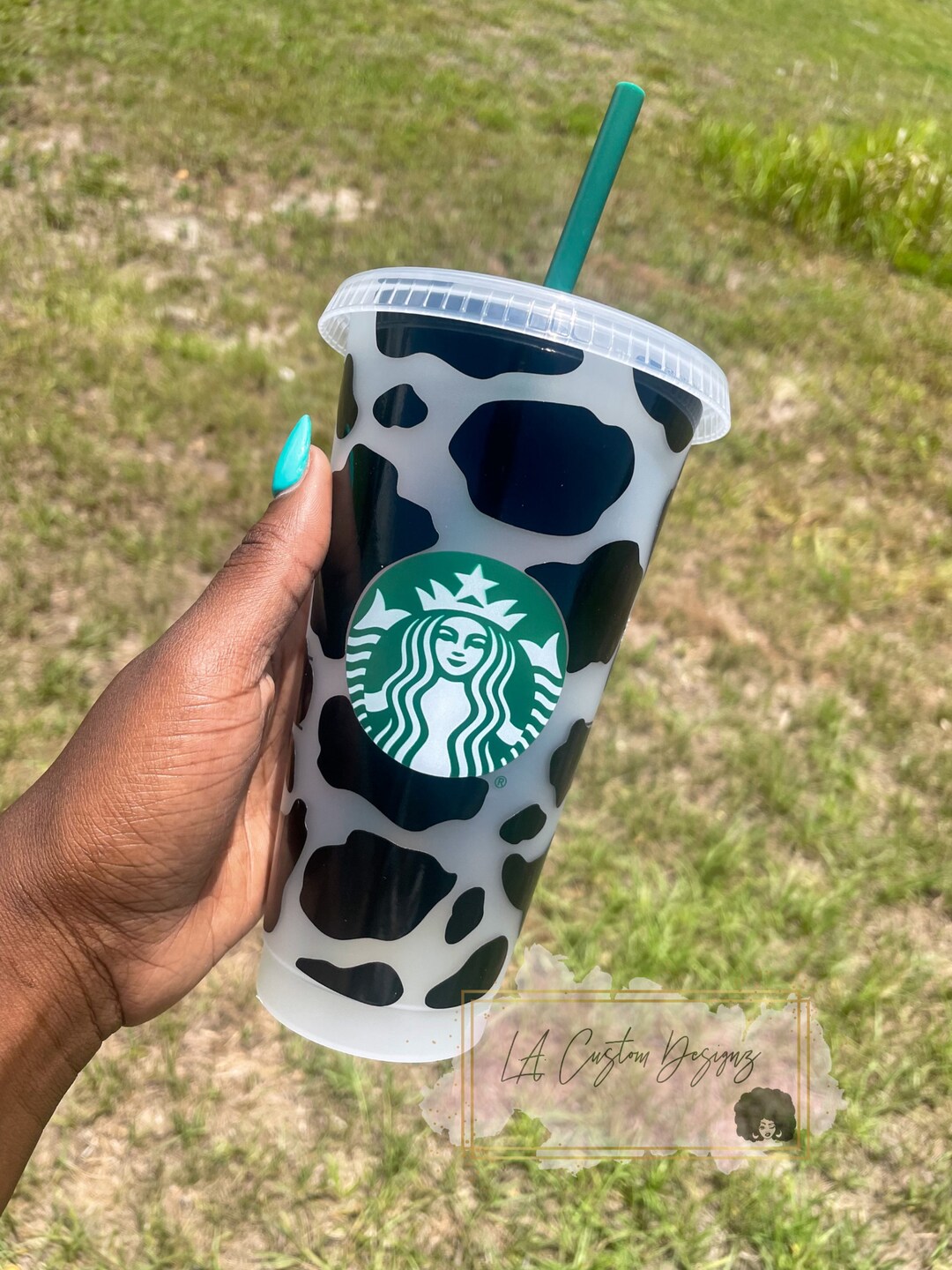 Starbucks Cow Cup With Name | Venti Cold Cup | Starbucks Cold Cup ...
