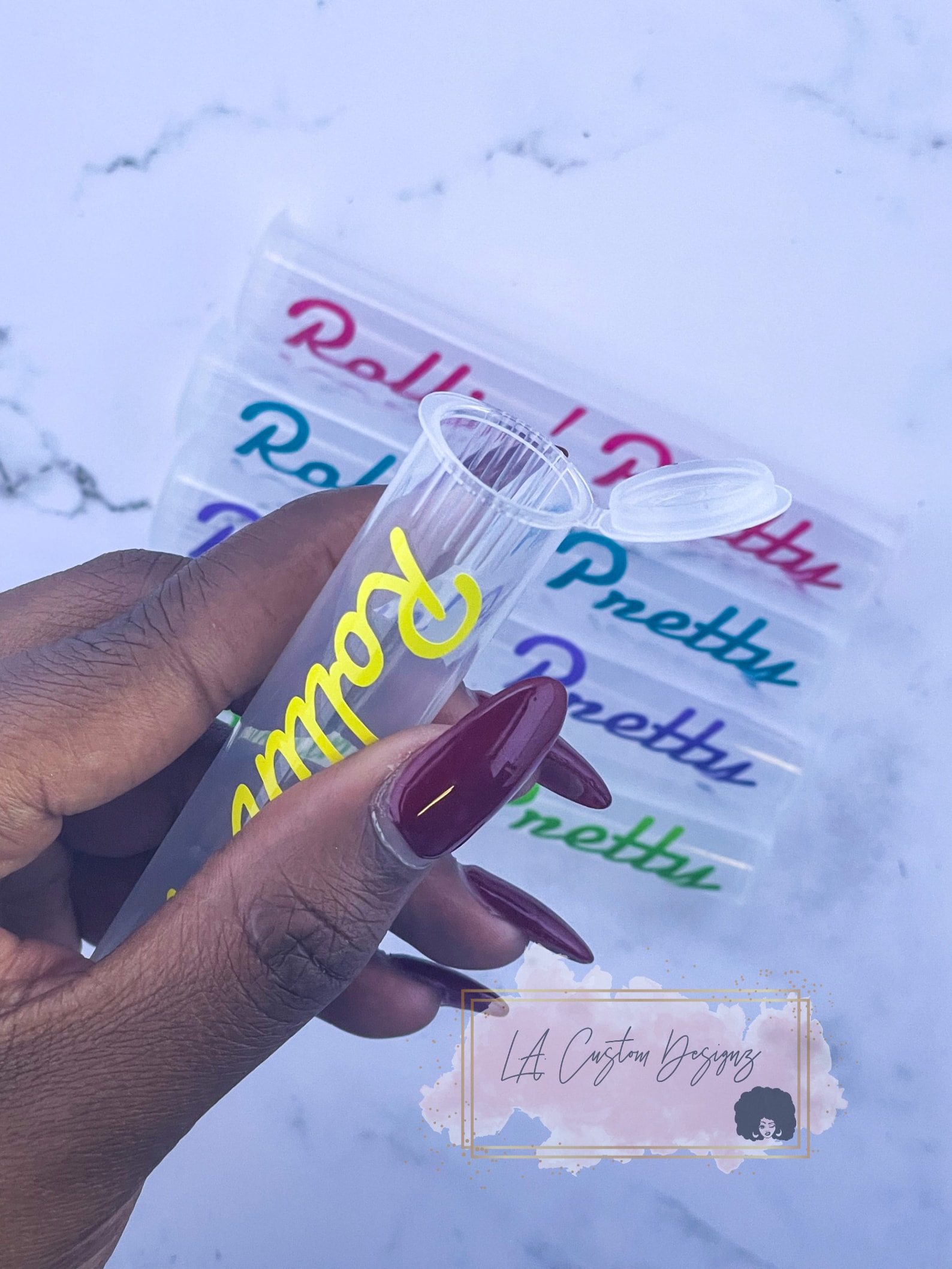 Rollin' Pretty Doob Tube Airtight Waterproof Smell Proof Tube Squeeze ...