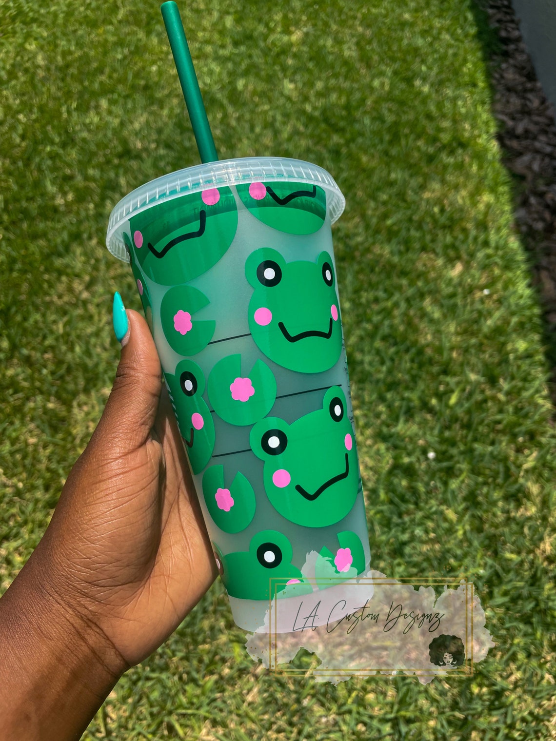 Starbucks Happy Frog Cup Venti Cold Cup Starbucks Cold Cup - Etsy