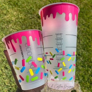 Starbucks Sprinkles and Drip Cup | Venti Cold Cup | Grande Cold Cup ...