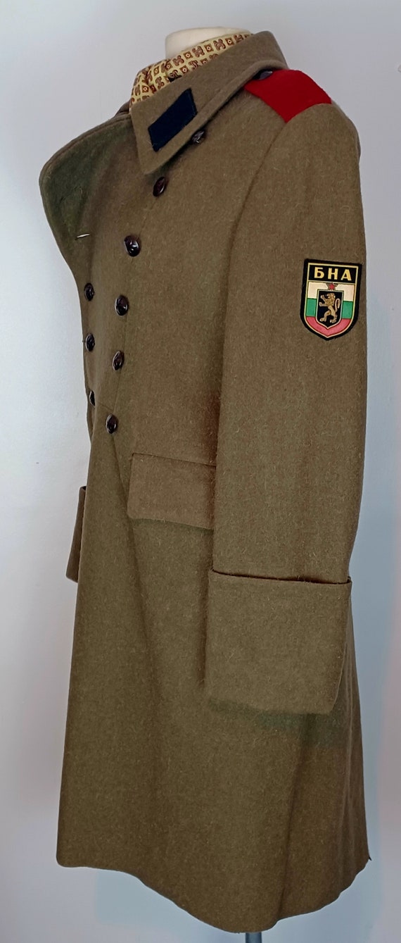 Vintage Soviet Cold War Communist Officer's Greatcoa… - Gem