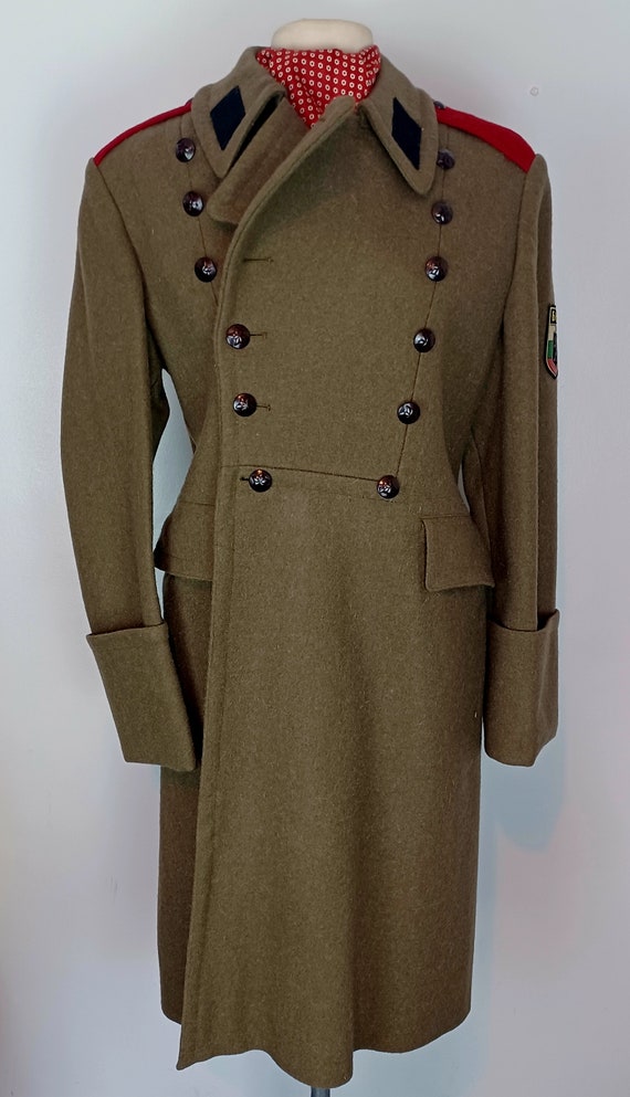 Vintage Soviet Cold War Communist Officer's Greatcoa… - Gem