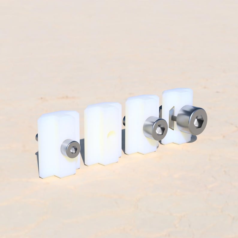 4040 Extrusion Profile T-nut Fasteners STL File - Etsy