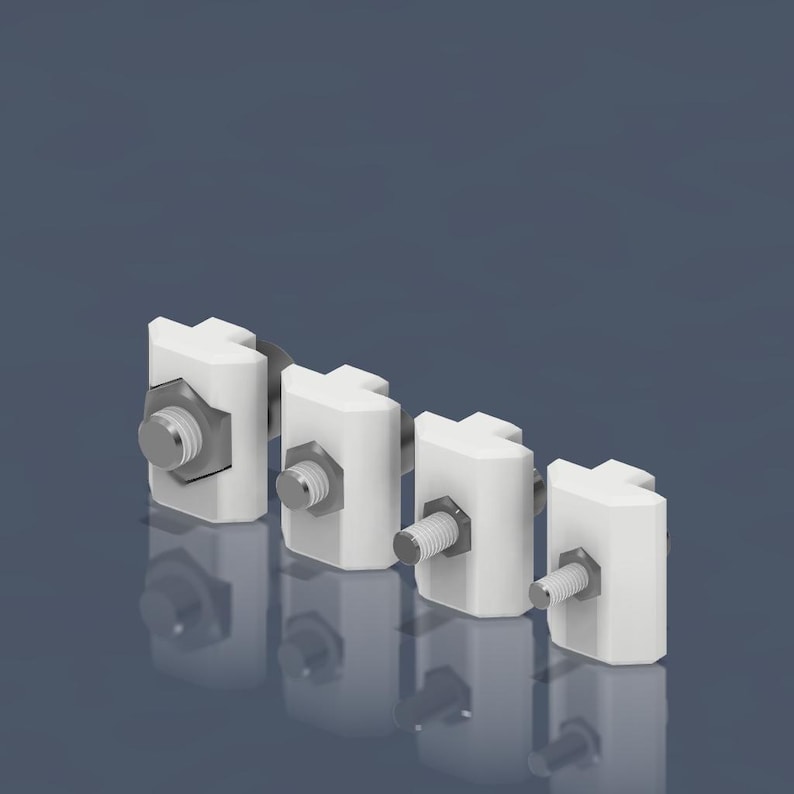 4040 Extrusion Profile T-nut Fasteners STL File - Etsy