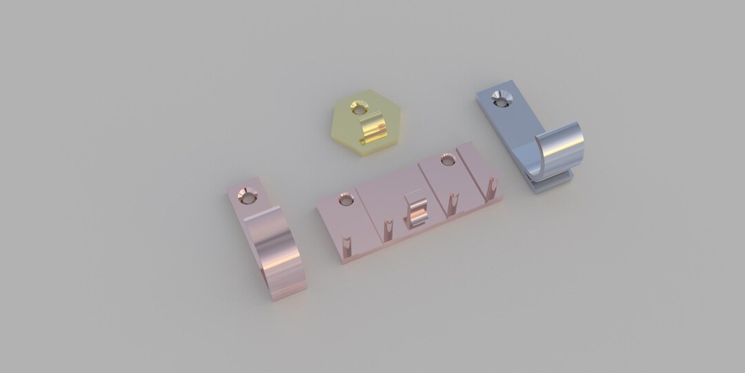 Wall Hangers STL File Jewelry Keys Clothes Hooks - Etsy