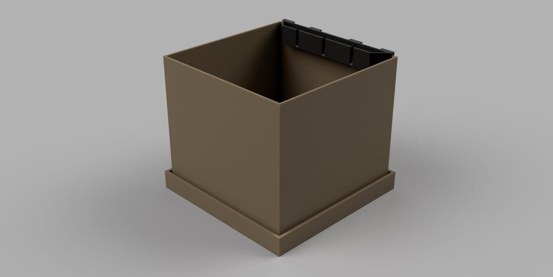 Large Planter STL | 3D Printable Planter With Drainage Tray and ...
