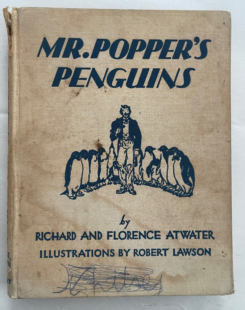 Mr. Popper's Penguin (first Edition) - Etsy