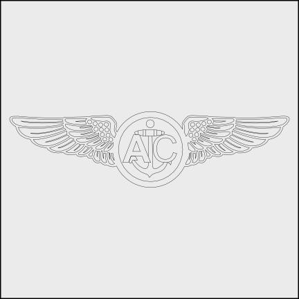 Aircrew Wings SVG, DXF - Etsy