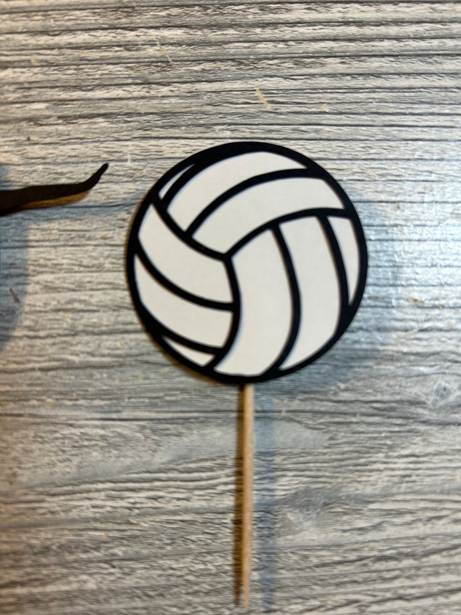 Set of 12 Volleyball Team Cupcake Toppers or Centerpieces - Etsy