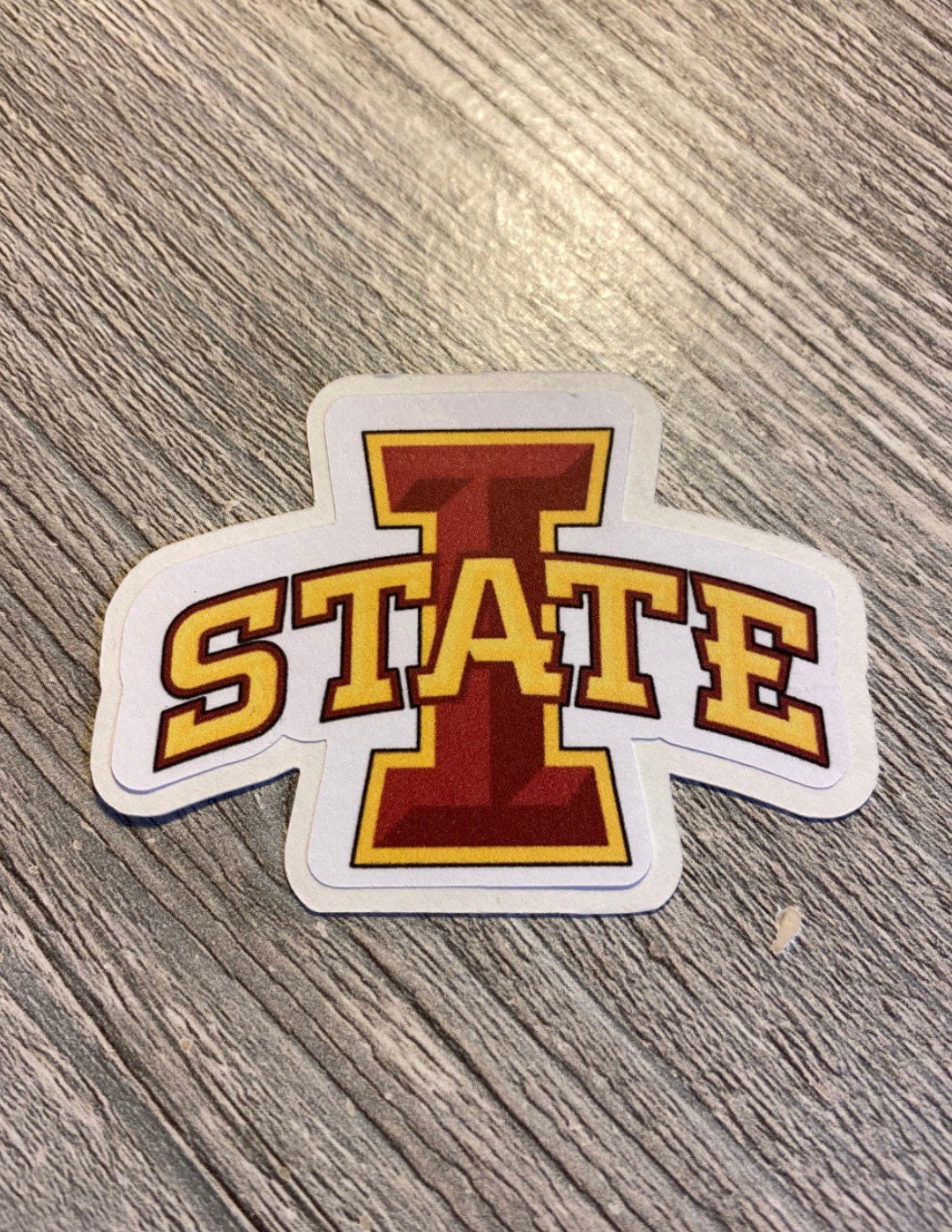 Set of 12 Iowa State Logo College Cupcake Toppers Graduation - Etsy