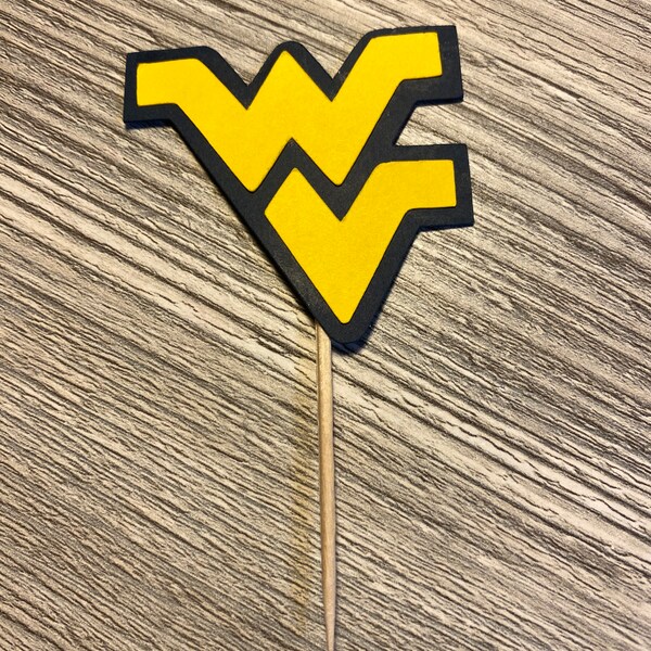 West Virginia Cupcake Toppers - Etsy