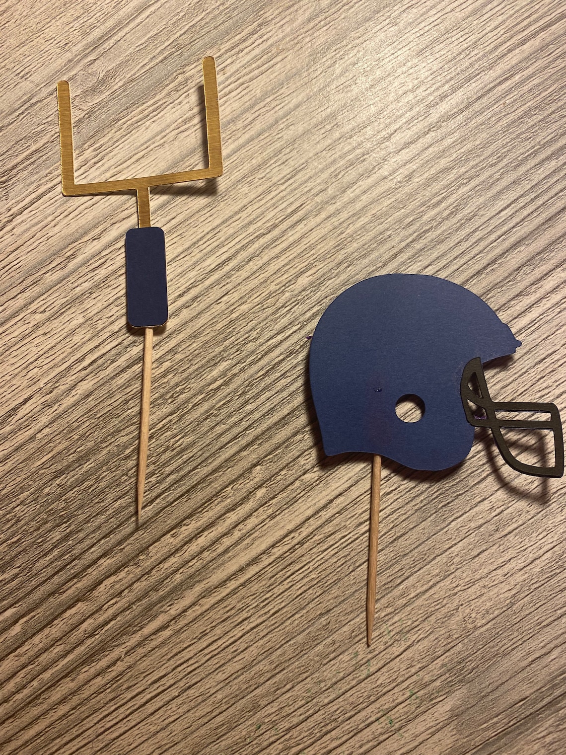 Set of 12 Football End of Season Kick off Team Cupcake Toppers - Etsy