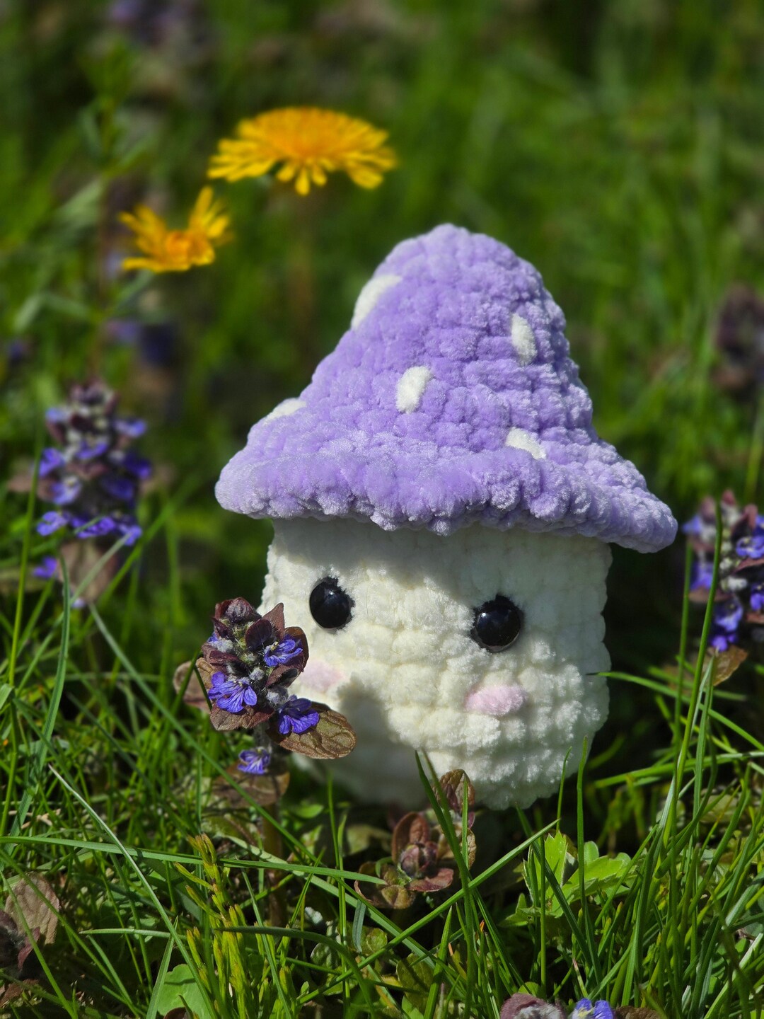 Mushroom Gift Crochet Marlo the Mushroom Mushy Boy Mushroom Plushie ...