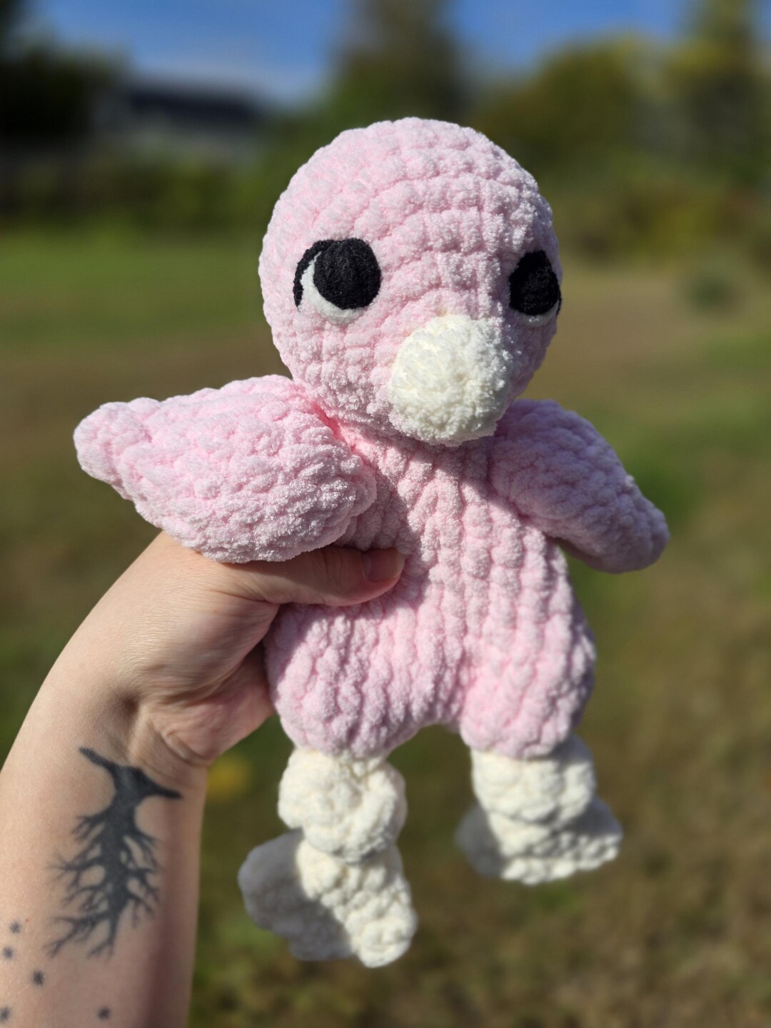 Duck Snuggler, Knotted Lovey, Cuddly Duck, Amigurumi Duck, Baby Shower ...