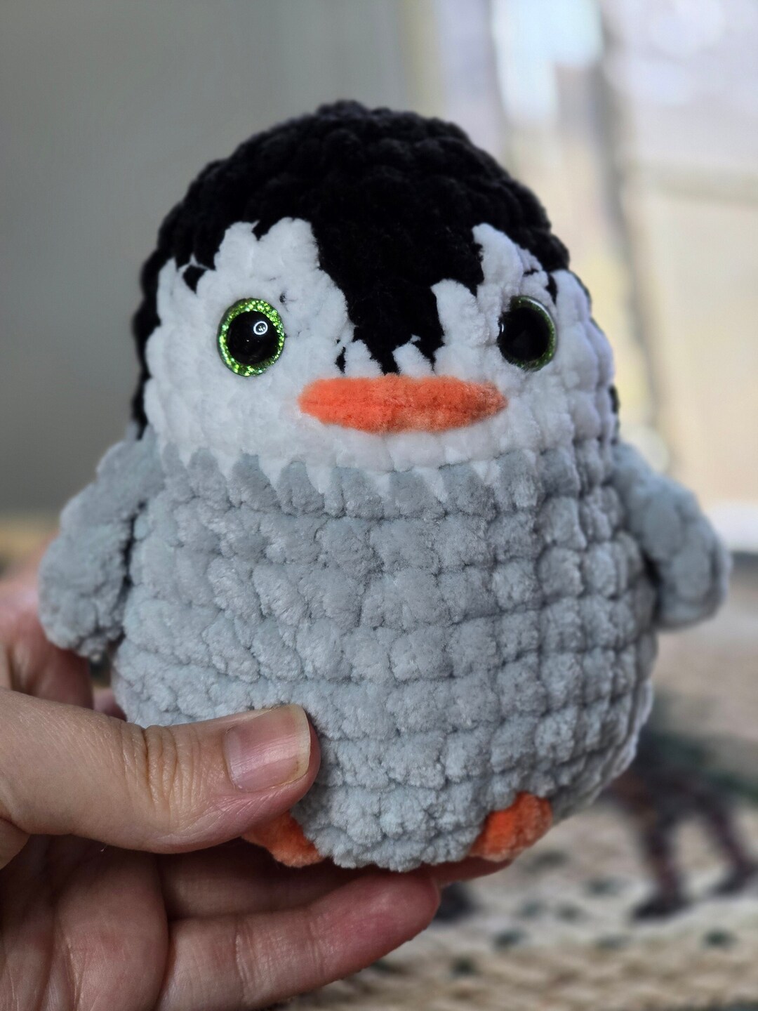 Penguin Amigurumi Crochet Penguin Plushies Stuffed Animal Gift Aquarium ...