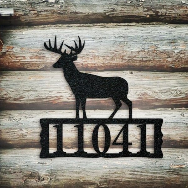 Rustic Metal Address Sign - Etsy