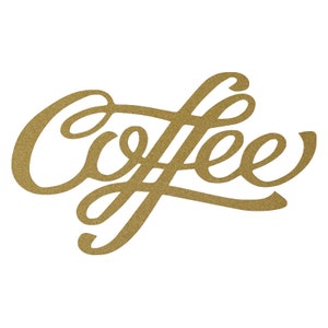 Coffee - Metal Sign - Monogram Metal Shop - Etsy