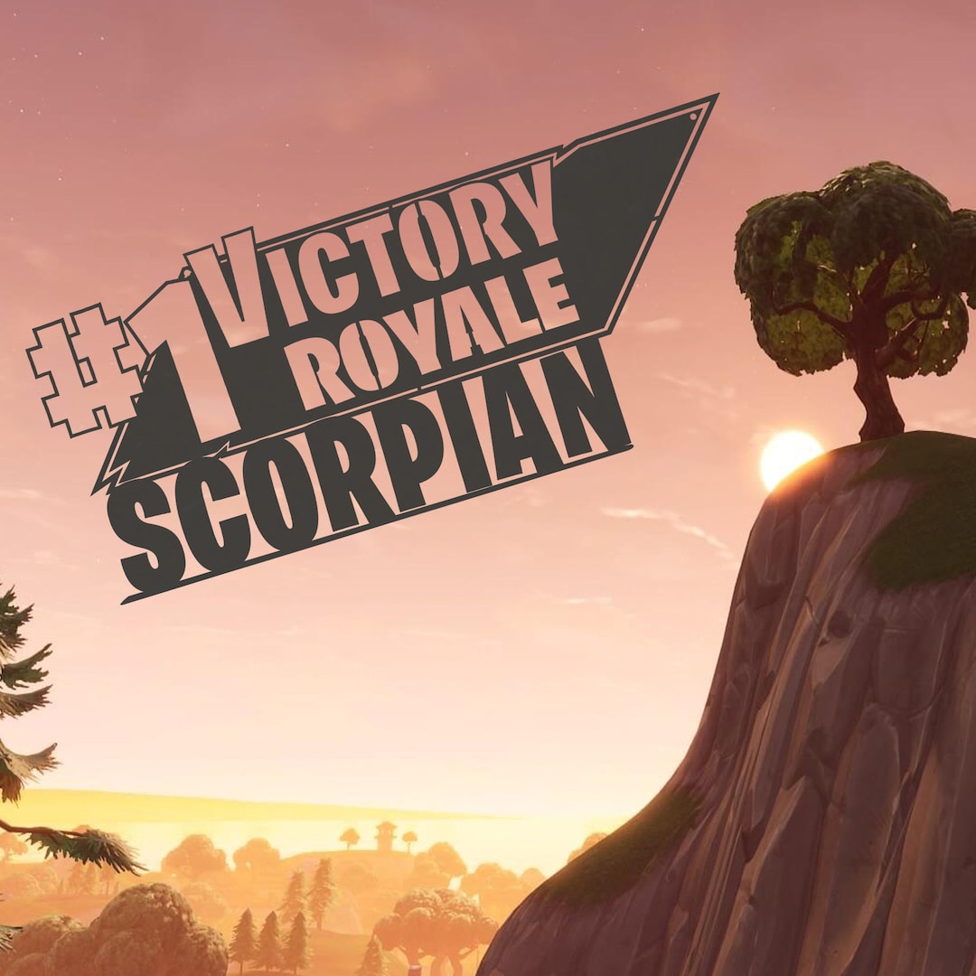 Gamer Victory Battle Royale Metal Sign, Video Game Decor, Gamer Gift ...