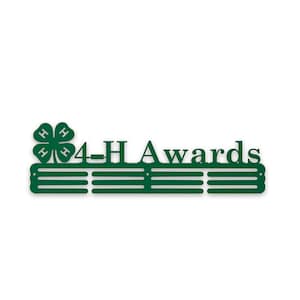 4-H Medal Hanger Monogram - 12 Rungs for Medals & Ribbons, Show Team ...