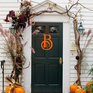 Halloween Alphabet Letters, Spooky Letter Monogram, Fall Letters With ...
