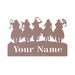 Western Cowboy Posse Monogram Western Riding Cowboys Metal Sign - Etsy
